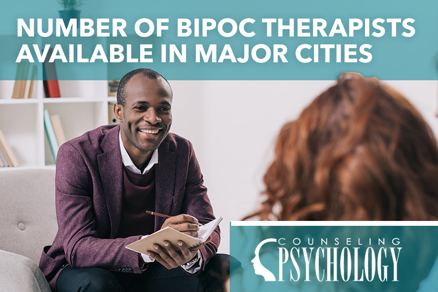 The Number of BIPOC Therapists Available in These Major Cities is Alarming
